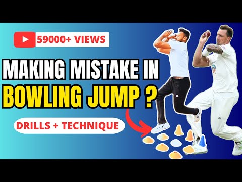 How To Improve Fast Bowling Jump & Impulse stride + Drills | Cricket ...