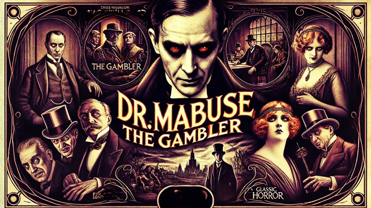 Dr. Mabuse, the Gambler Remastered (1922): Early Horror Movie Classic ...