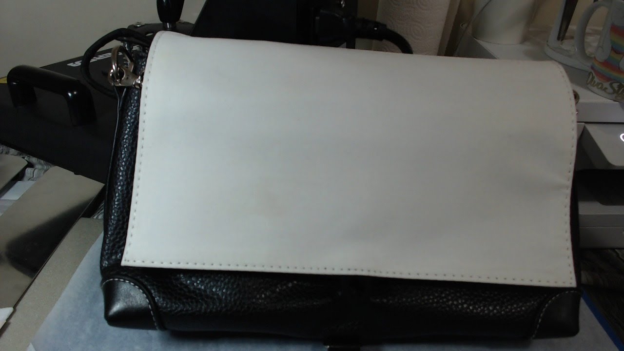 Sublimation on a Purse - YouTube