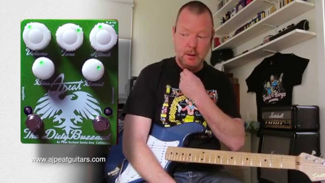 AJ Peat: Dirty Buzzard Fuzz with Boost - YouTube