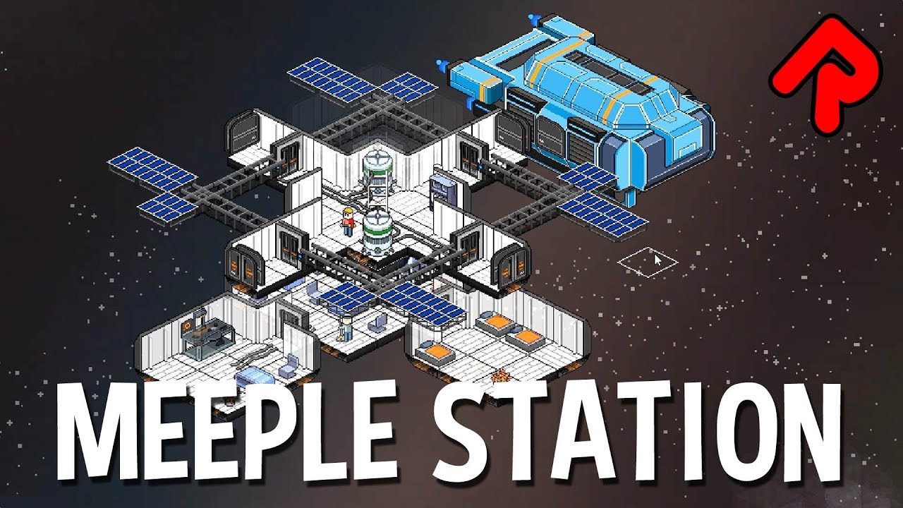 MEEPLE STATION gameplay: New Space Station Sim! (PC pre-alpha) - YouTube