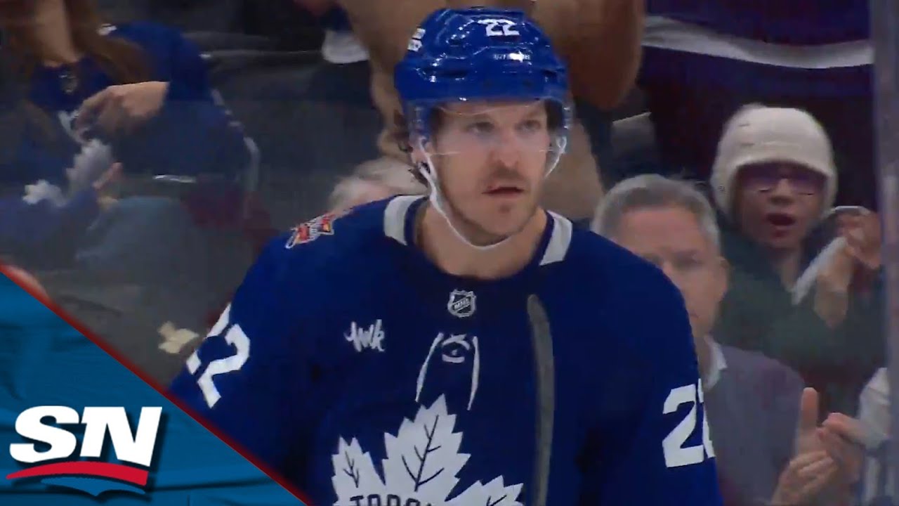 Jake McCabe Pings It Off The Crossbar For His First Goal Of The Year ...