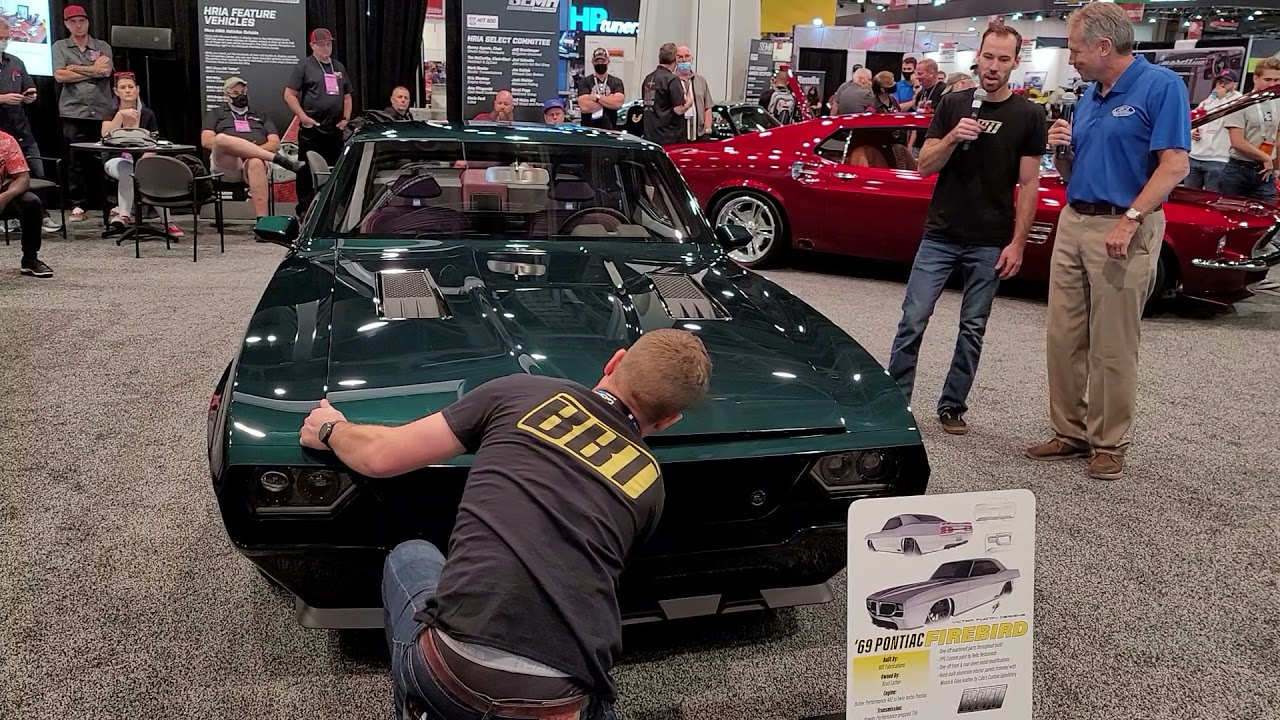 1969 Custom Firebird unveil SEMA 2021 - YouTube