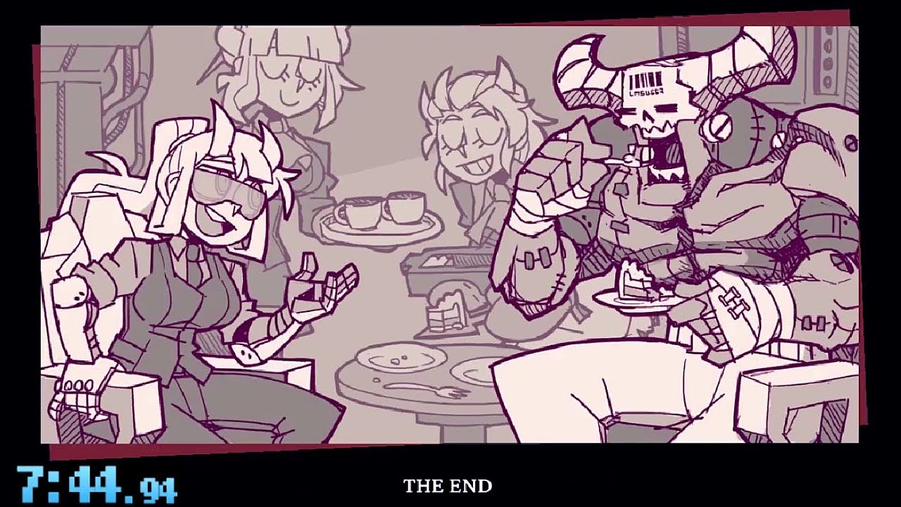 【RTA】Helltaker 100% Base+Ex Speedrun 7:44.94【無編集版】 - YouTube