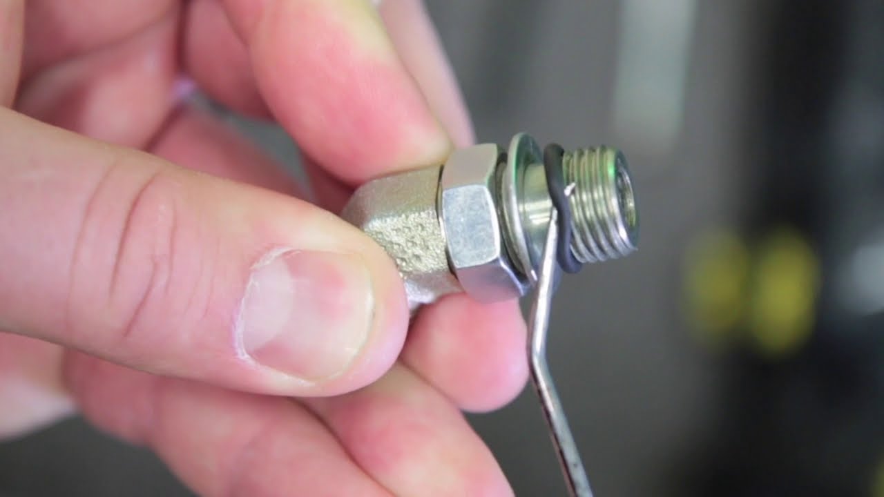 How-to: Fix a Leaking Fitting on Manifold FIN 2 - YouTube