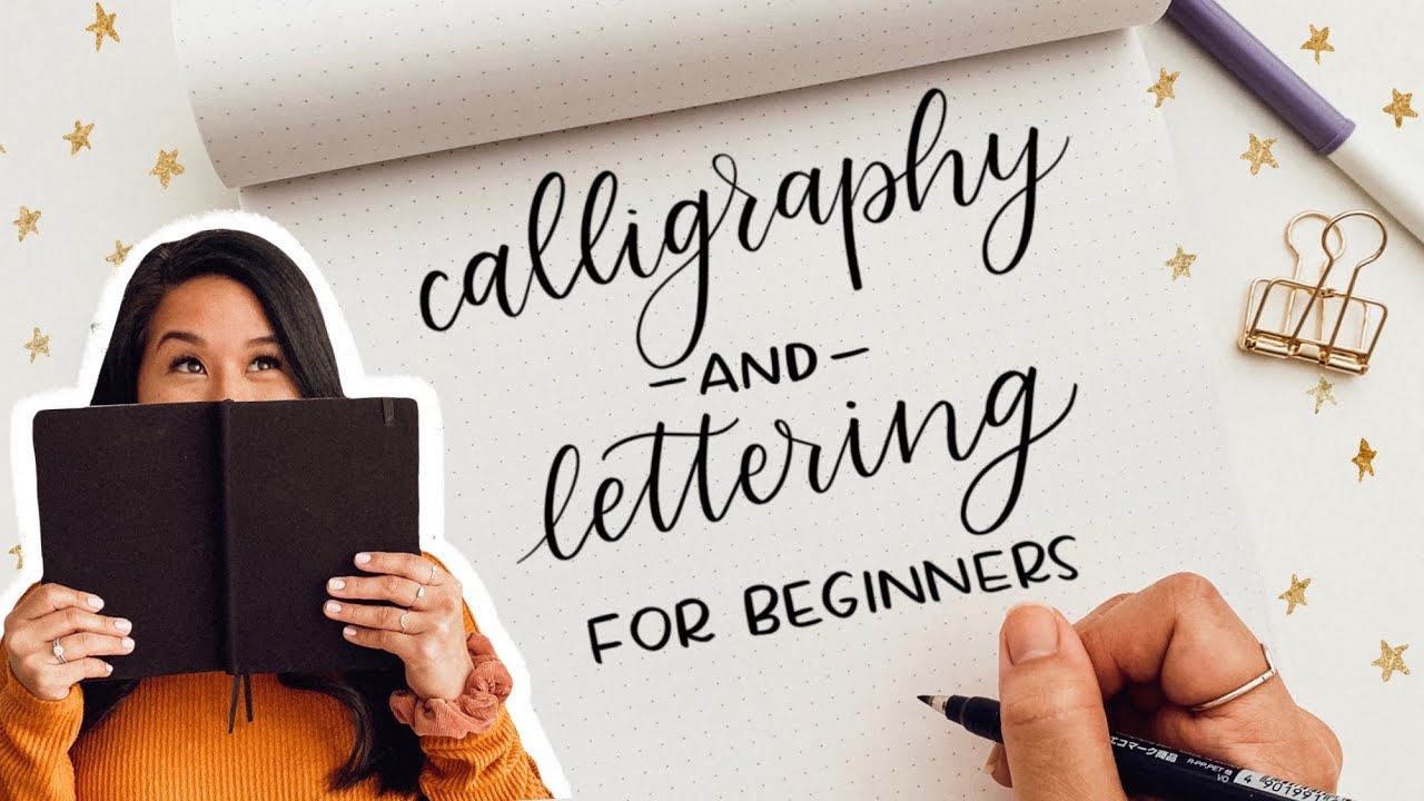 EASY Calligraphy and Handlettering for BEGINNERS & BRIDES Using Crayola ...