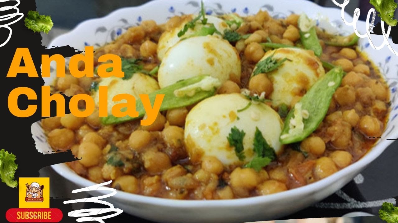 Anda Cholay Recipe ||Anda Chana Recipe ||Anday Cholay Ka Salan ||Anda ...