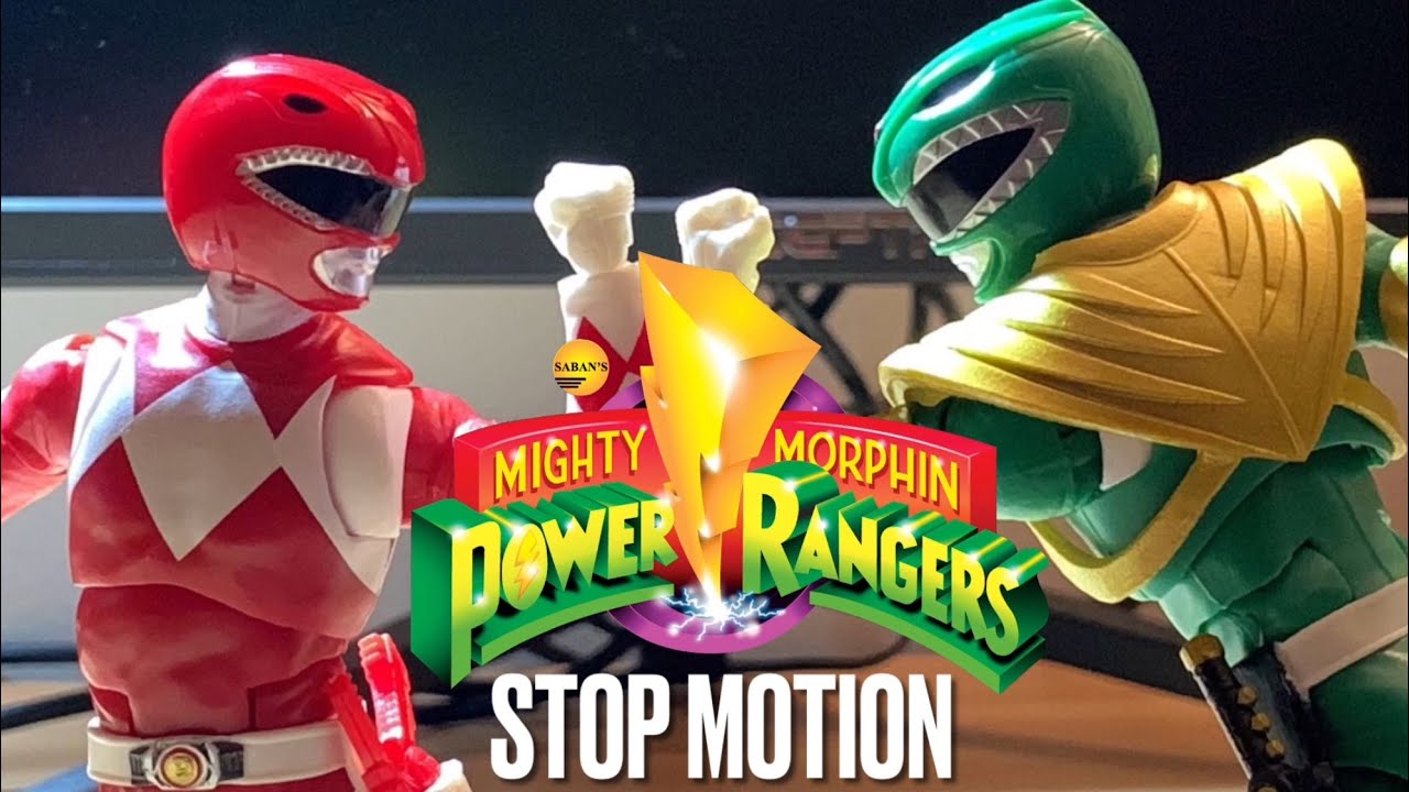 Power Rangers Stop Motion - YouTube