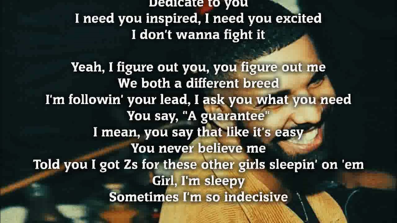 Drake - Fire & Desire (LYRICS) - YouTube Music