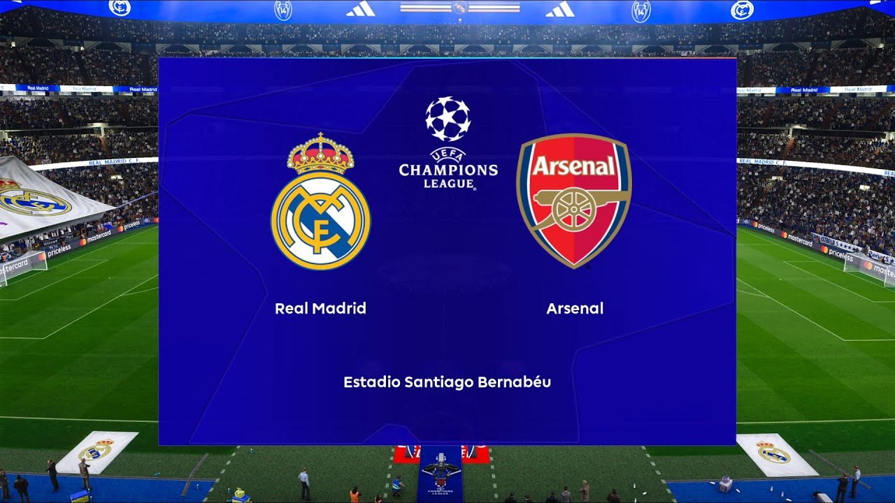 Real Madrid vs Arsenal | Estadio Santiago Bernabéu | 2024-25 UEFA ...