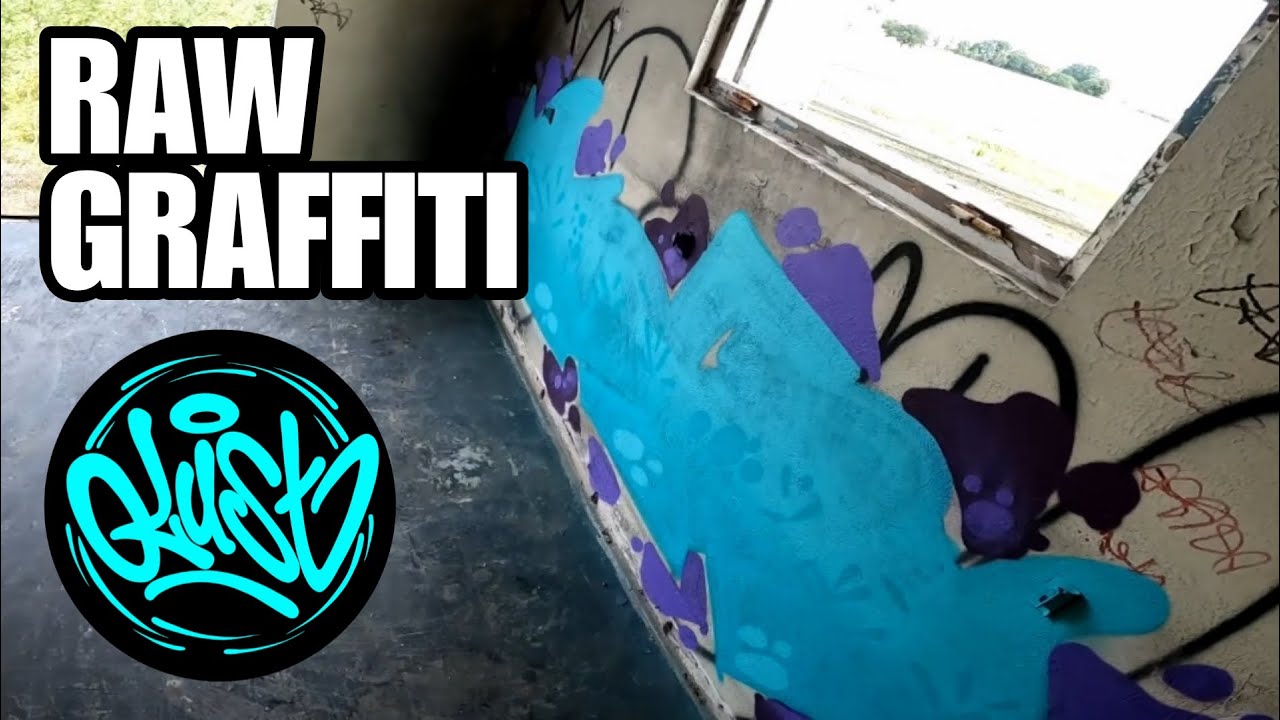 🔥 RAW GRAFFITI - ABANDONED BUILDING 🔥 Flame Paint - Montana Cans - YouTube