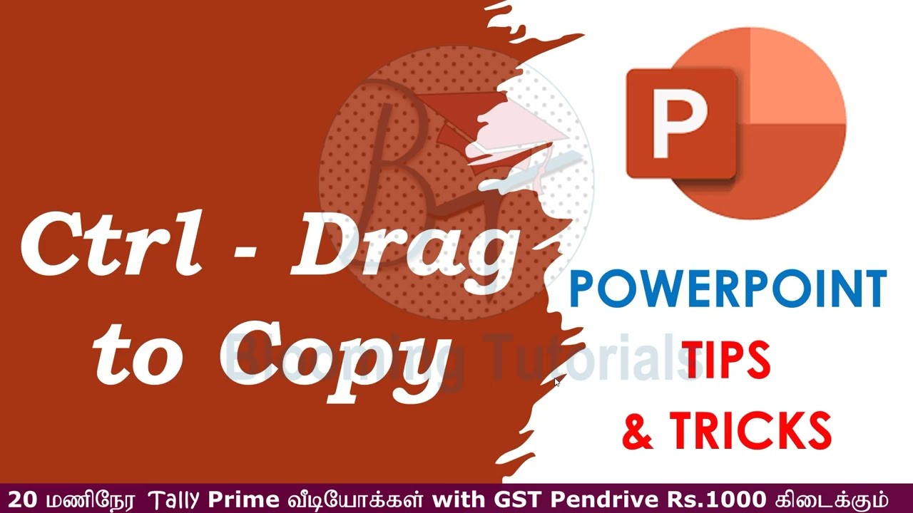 Ctrl Drag To Copy In PowerPoint In Tamil PPT Tips Tricks How To Use Ctrl Key To Drag Copy Ctrl Drag To Copy In PowerPoint In Tamil PPT Tips Tricks How To Use Ctrl Key To Drag Copy