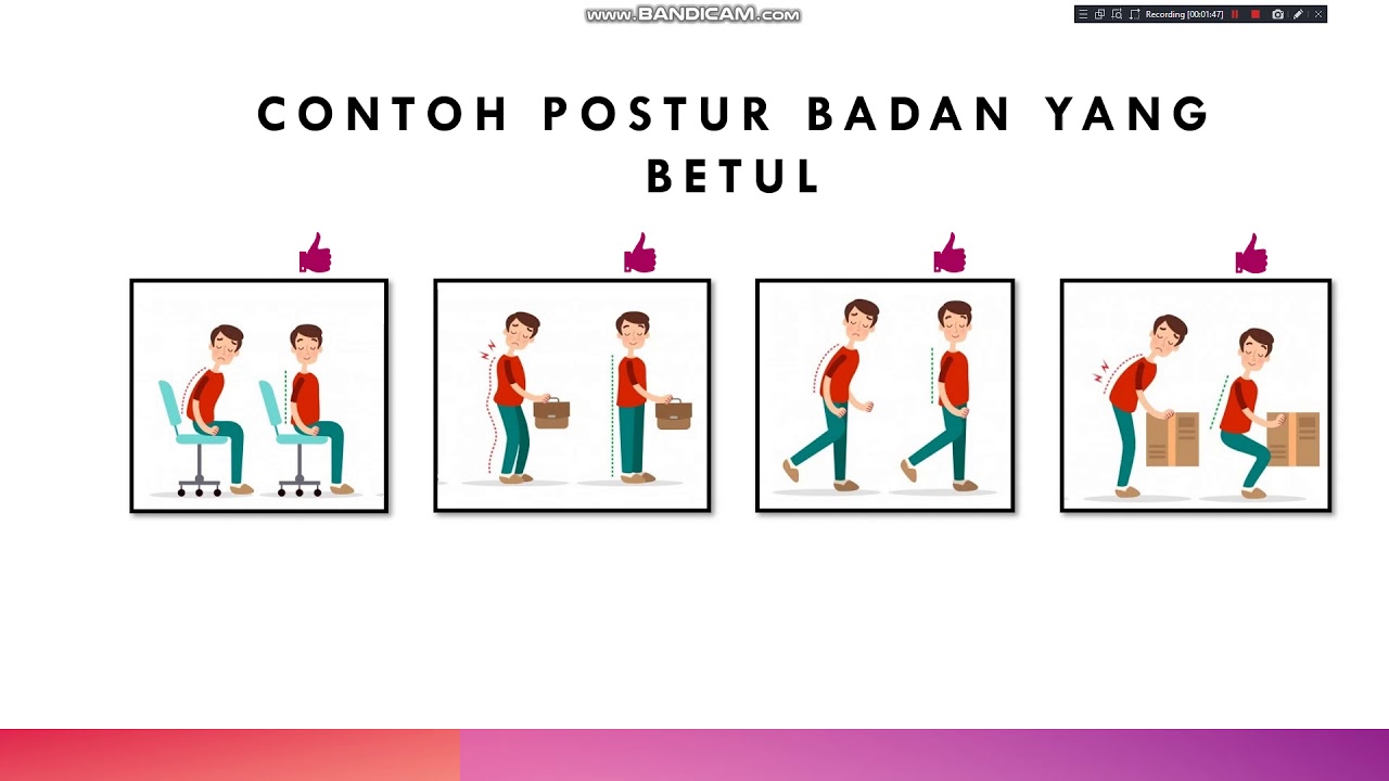POSTUR BADAN, REHAT DAN TIDUR - YouTube