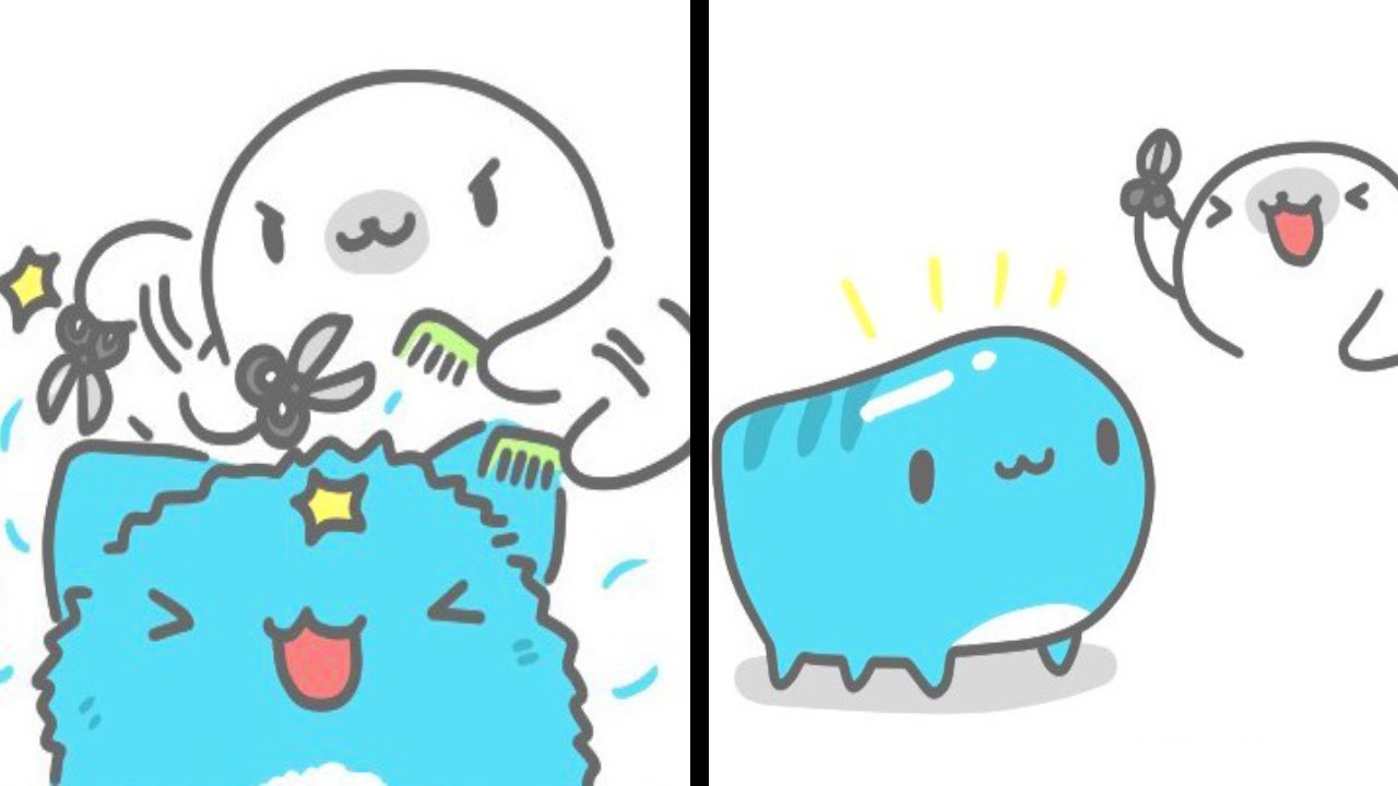 Capoo Comics - Hairstyle For Capoo - Bugcat Capoo #60 - YouTube