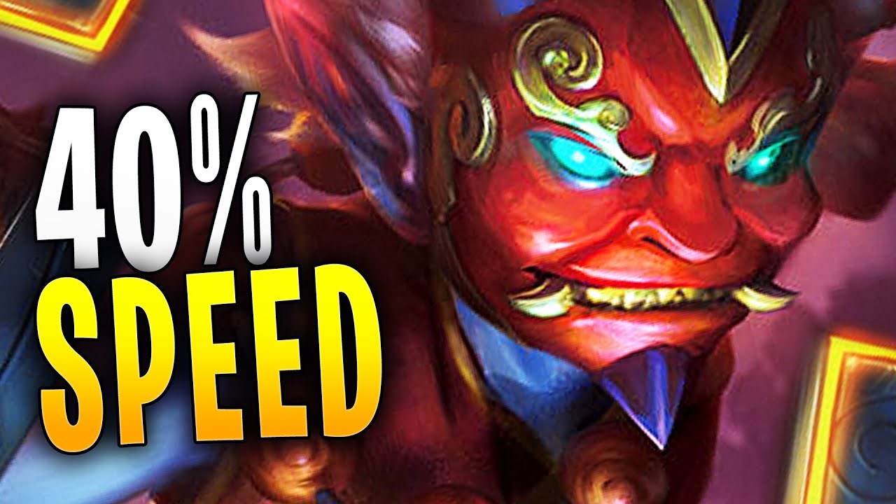 Talus PERMANENT +40% Movement Speed Buff - YouTube