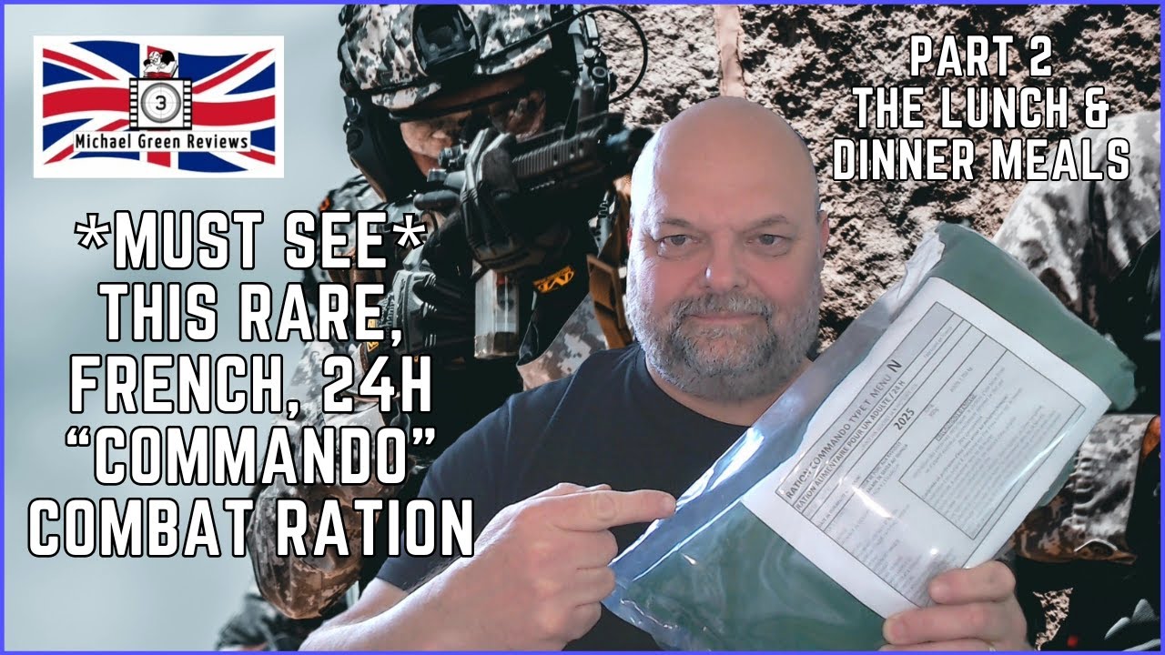 *RARE* & *MUST SEE* - FRENCH ARMY, 24 HOUR, "COMMANDO" COMBAT RATION ...