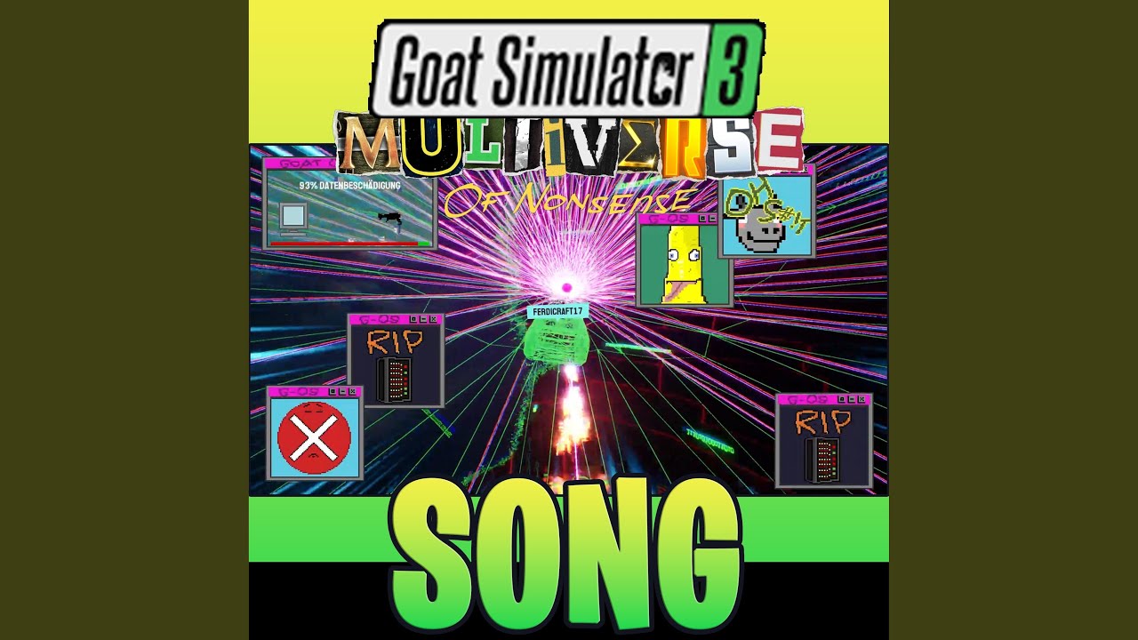 Tanz der verrückten Ziegen - Electro Night Edit (Goat Simulator 3 Song ...