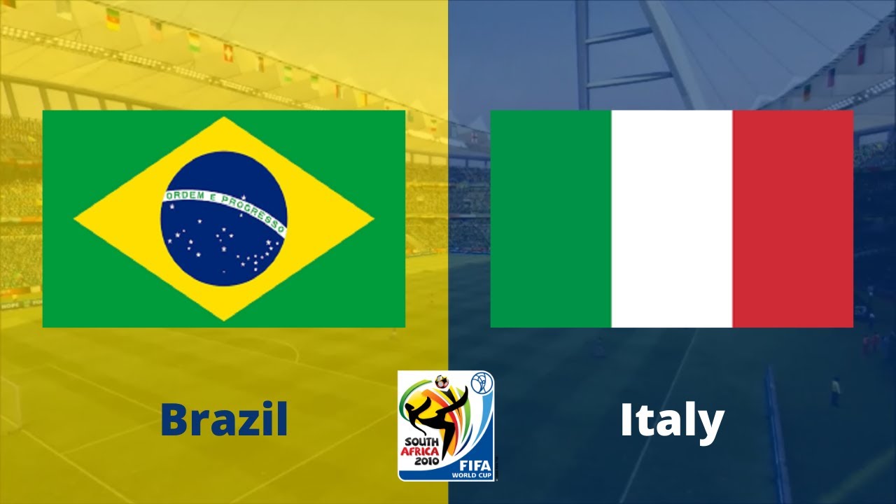 Brazil v Italy - Confederations League 2009/10 - Matchday 1 (2010 FIFA ...