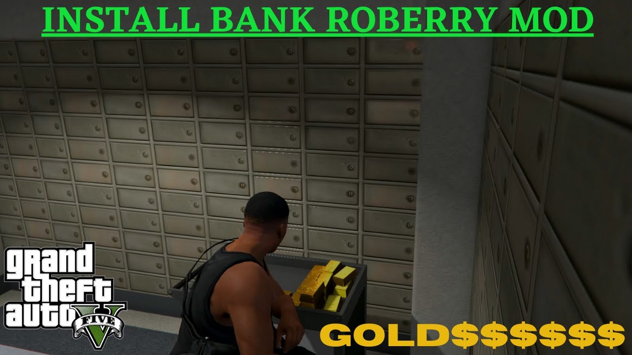 GTA 5: How to install Bank Robbery Mod (Money Heist) | Hindi| Step by ...