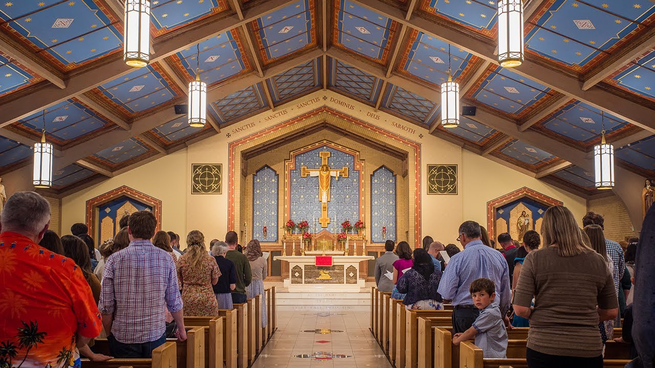 Holy Name Church Remodel 2021 - YouTube