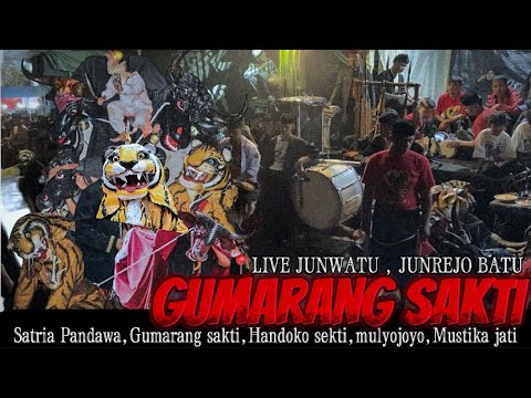 SOLAH BANTENG GUMARANG SAKTI‼️LIVE JUNWATU JUNREJO BATU (bantengan ...