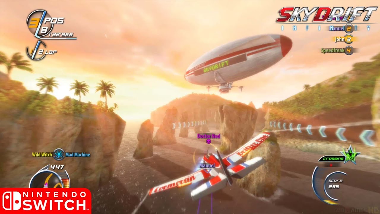 Skydrift Infinity - Nintendo Switch Gameplay (2021) - YouTube