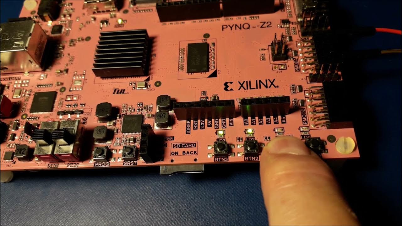 Xilinx Zynq MicroBlaze programming with Vitis on a Pynq-Z2 board - YouTube