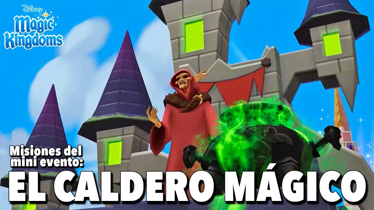 🔮El Caldero Mágico: hasta el Rey del Mal 😈 / Disney Magic Kingdoms ...