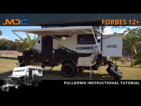 How to: Pack down MDC Forbes 12+ Offroad Caravan - YouTube