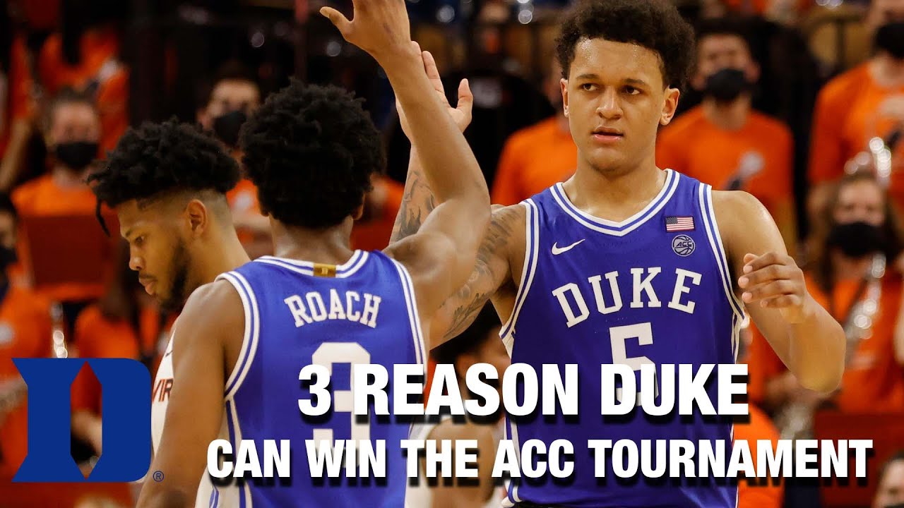 Three Reasons Duke Can Win The ACC Tournament - YouTube