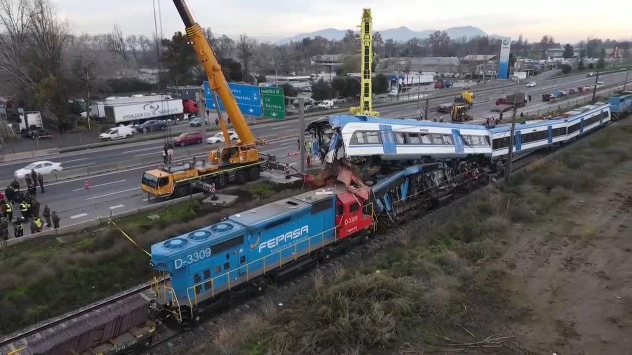 Two trains collide head-on in Chile, police investigate causes of ...