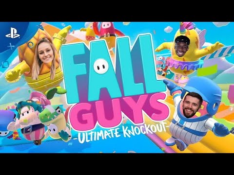 FALL GUYS with Zerkaa FreyzPlayz Tbjzl and Giddawid - YouTube