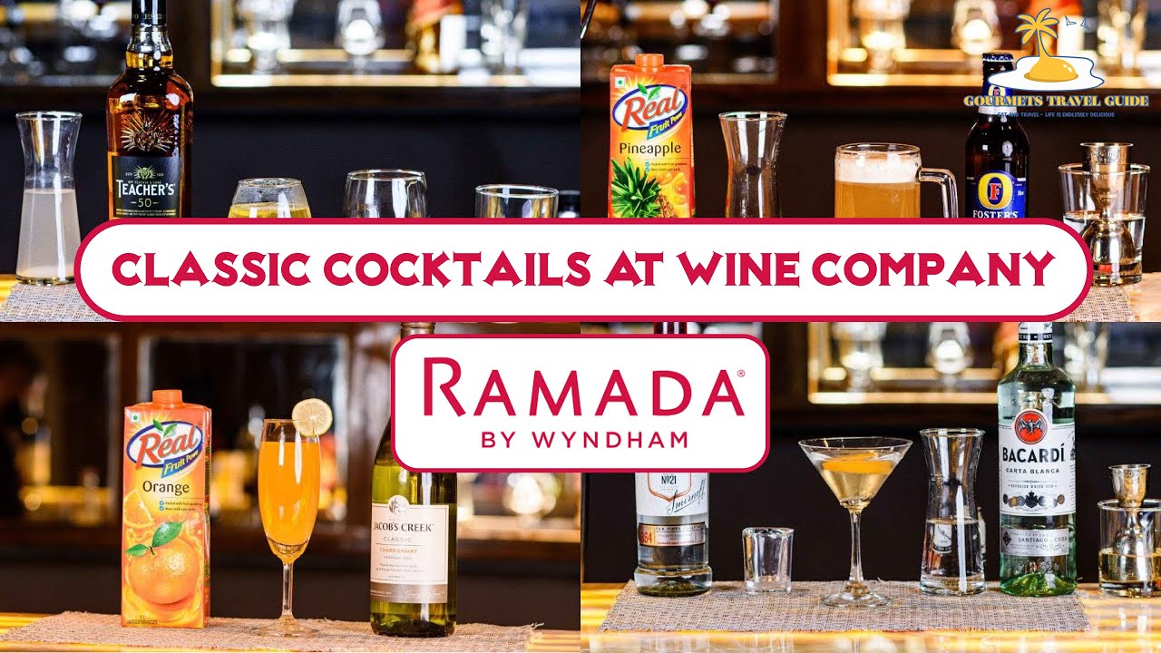 Classic Cocktails at Wine Company, Ramada by Wyndham Darjeeling - YouTube