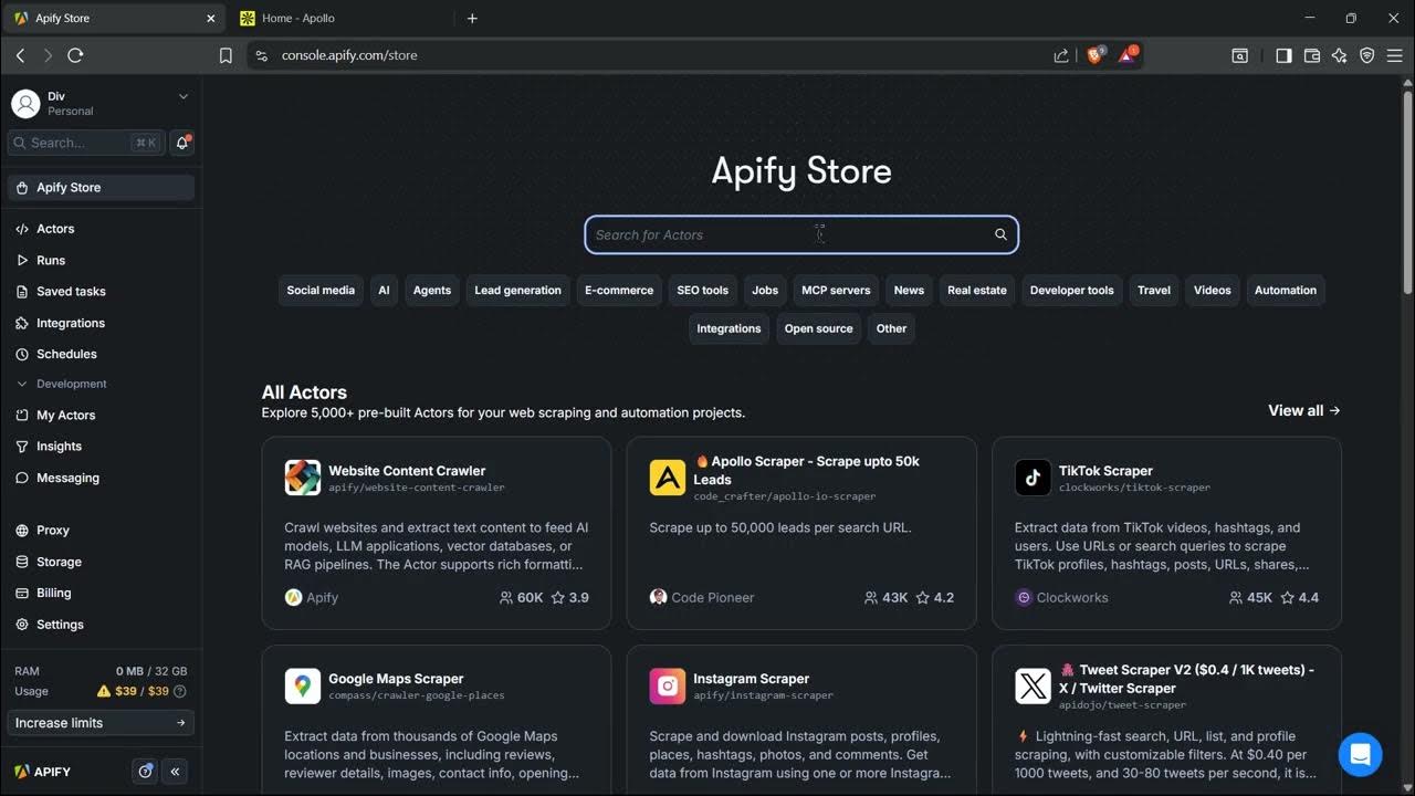How To Get Leads from Apollo for Cheap, Fast & Easy (Using Apify) - YouTube