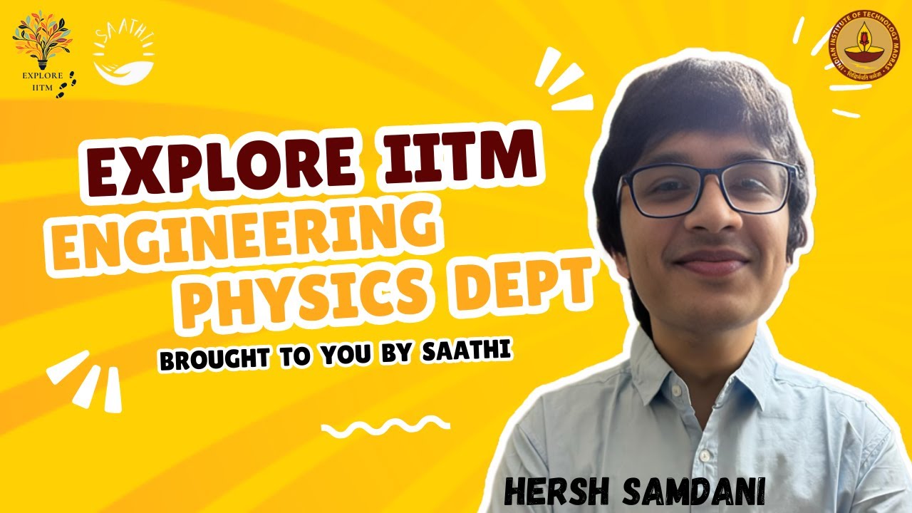 Explore Engineering Physics Department at IIT Madras!! - YouTube