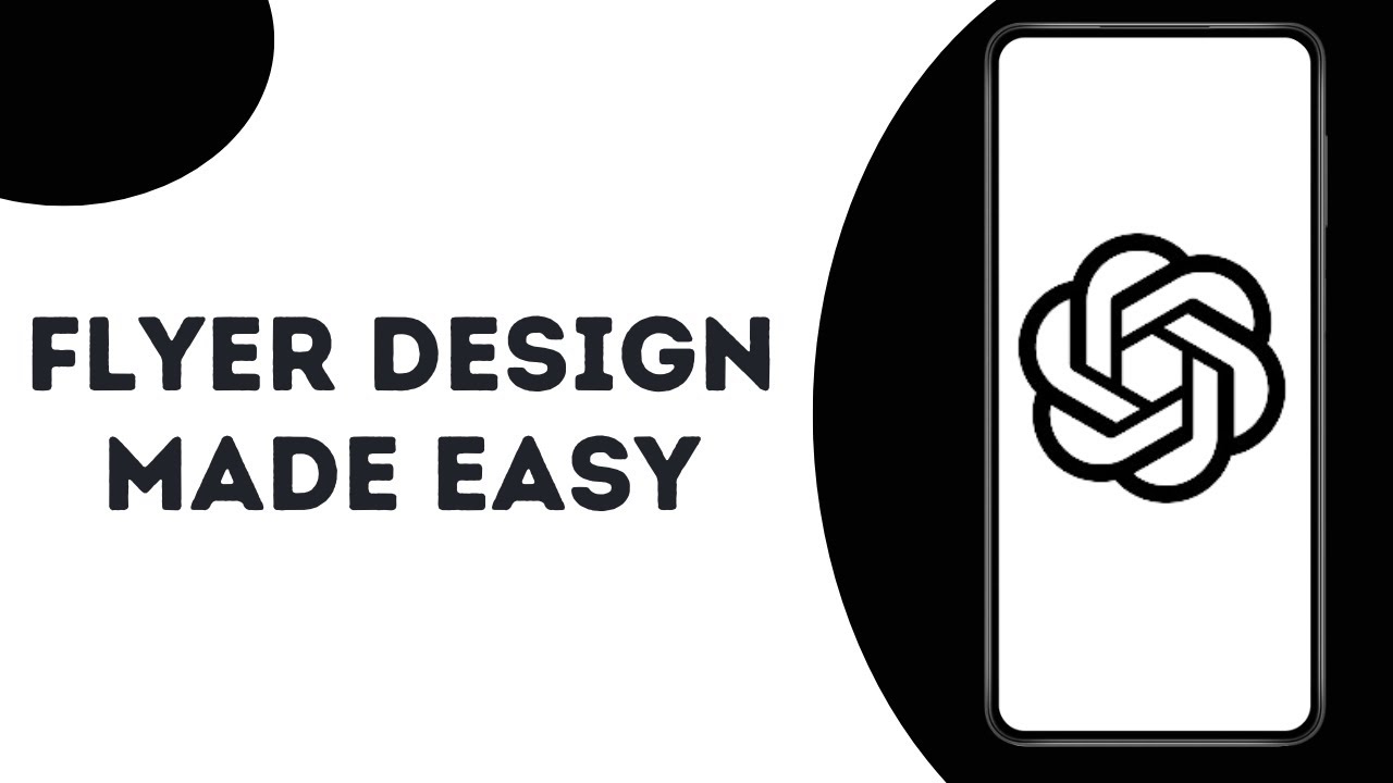 How to create a flyer in ChatGpt ? - YouTube