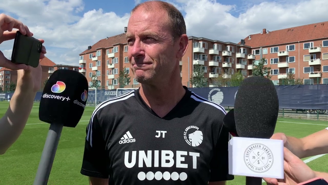 THORUP OM TRUPPEN TIL DERBY: UNDERLIGT HVIS JEG IKKE HAR MO MED - YouTube