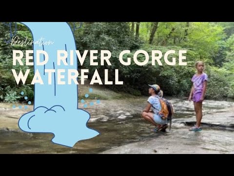 Hiking to Red River Gorge Waterfall and Natural Rock Bridge | Creation ...