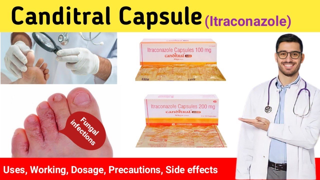Canditral Capsules 100mg uses | Canditral 200 tablet uses in hindi ...