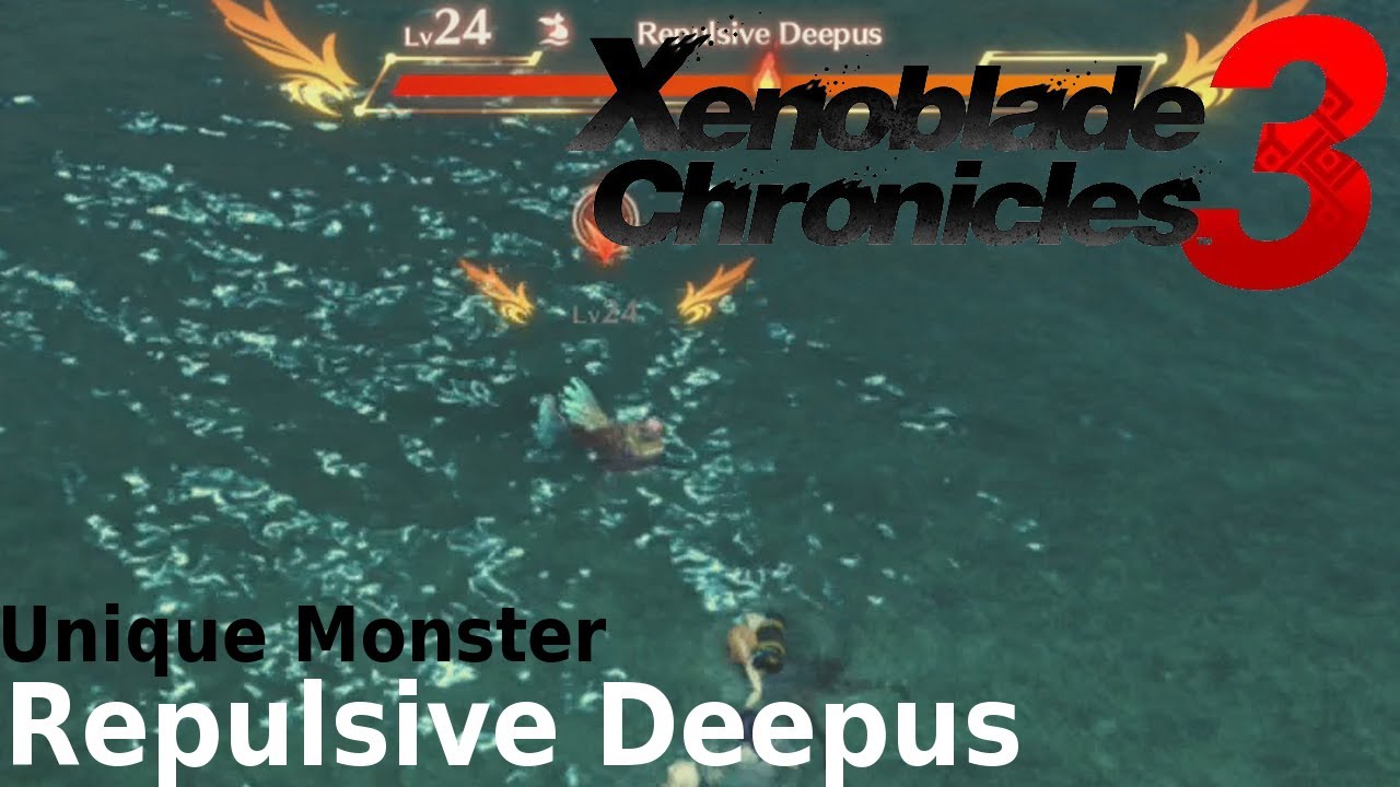 Xenoblade Chronicles 3 - Repulsive Deepus Location [Unique Named Monster] - YouTube