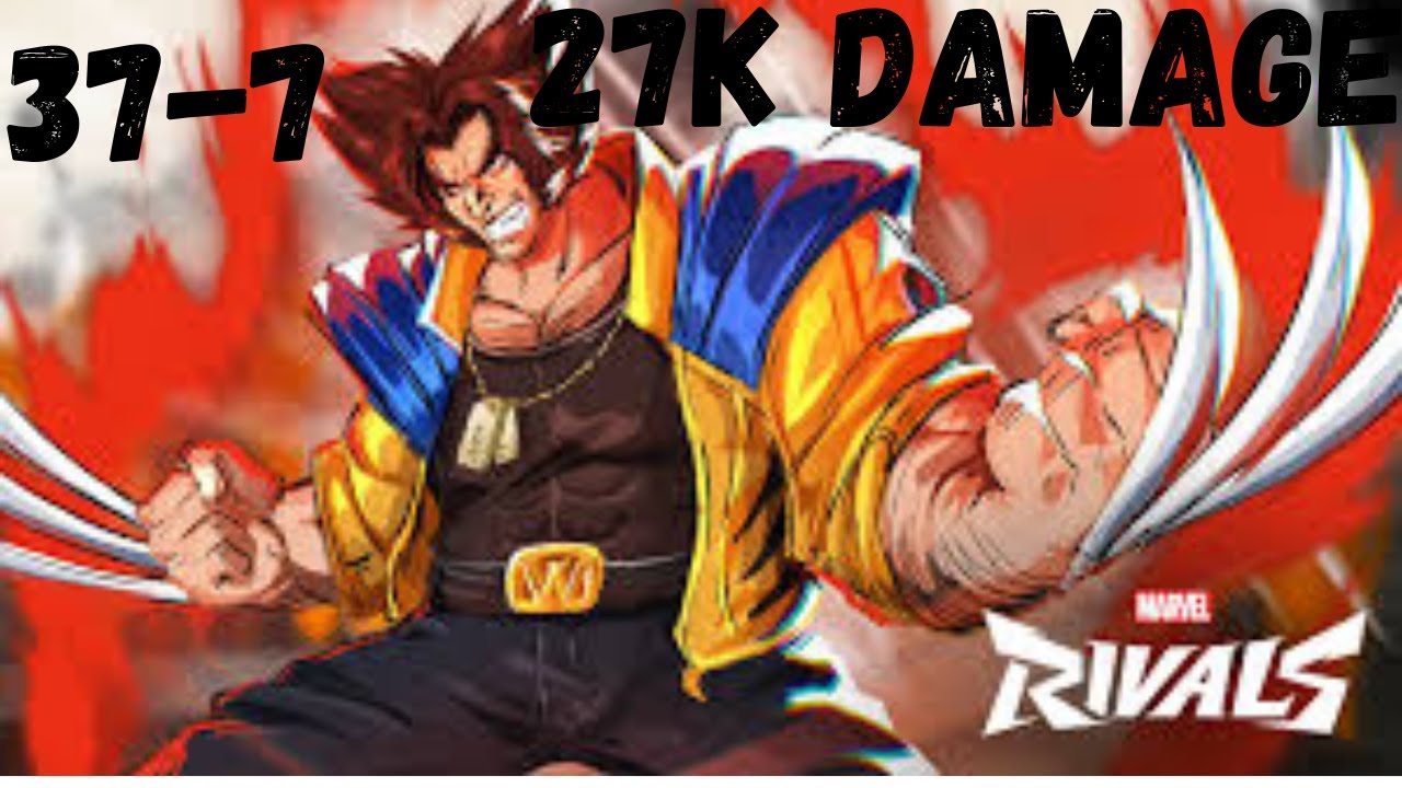 WOLVERINE MAIN MARVEL RIVALS COMPETITIVE GAME - YouTube