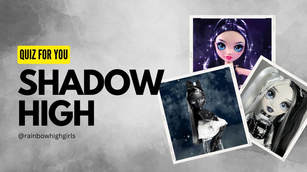SHADOW HIGH QUIZ!! 🦋 - YouTube