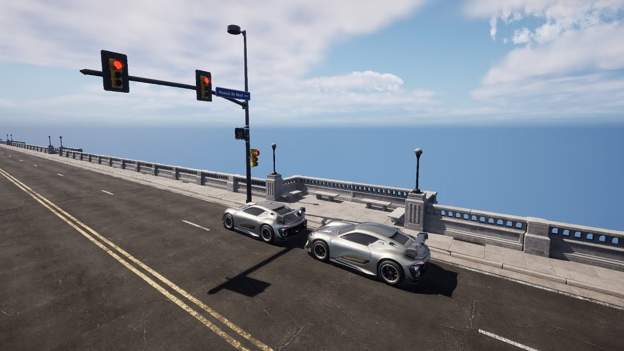 Unreal Engine NPC Car Tutorial: Simple Traffic System - YouTube