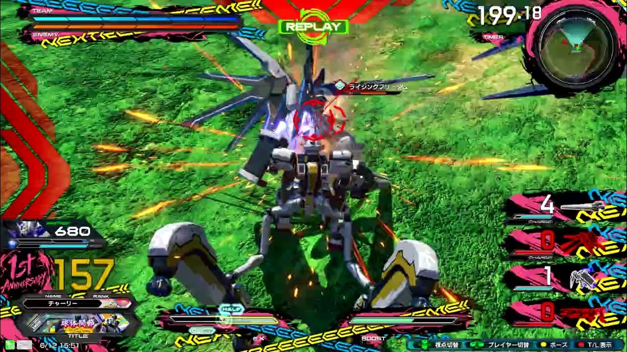 [ EXVS2OB ] アトラス視点 006 6/12修正後 オバブ - YouTube