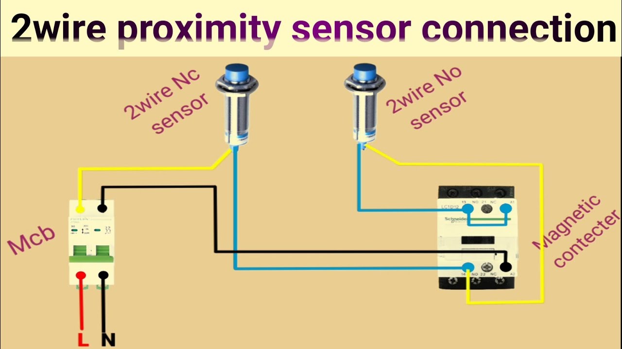 2 Wire Proximity Sensor Wiring Diagram proximity Sensor 2wire