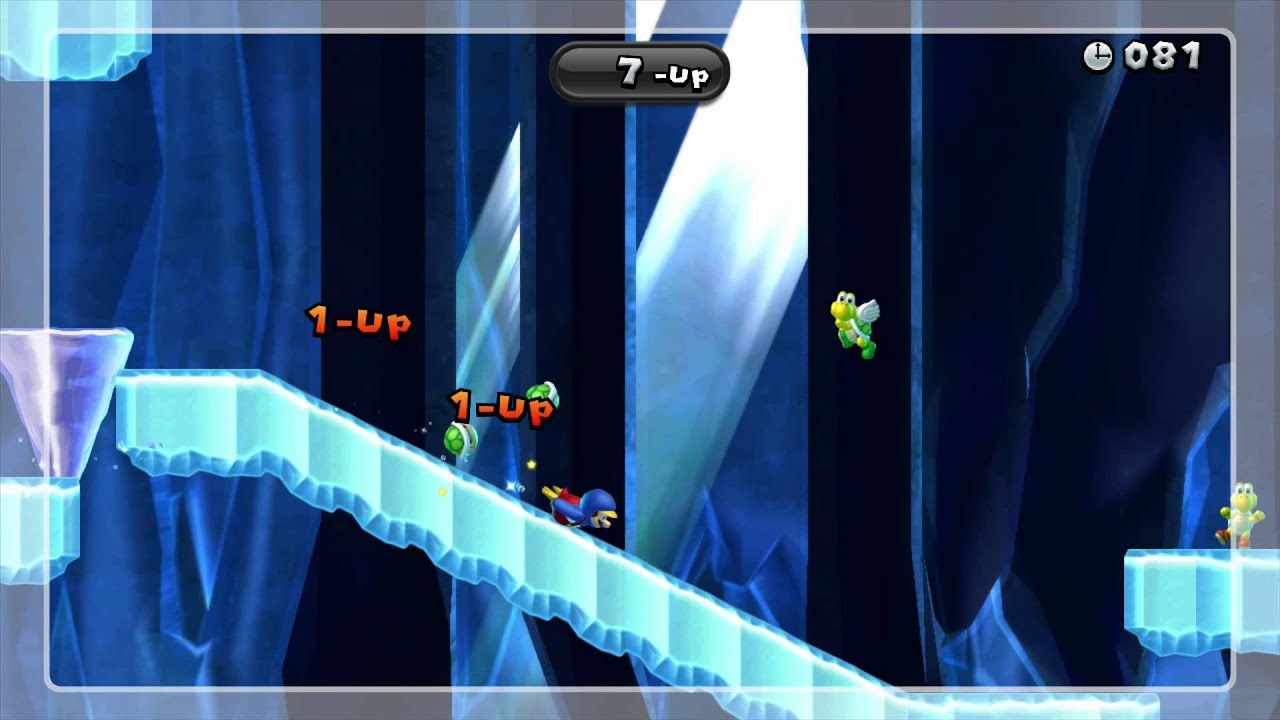 New Super Mario Bros. U - "Pingu-Bowling" | "Penguin Bowling" Gold ...