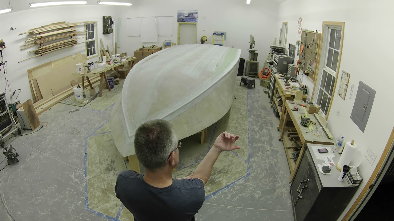 Custom 19 ft Cold Molded Boat Build Video #12 - YouTube