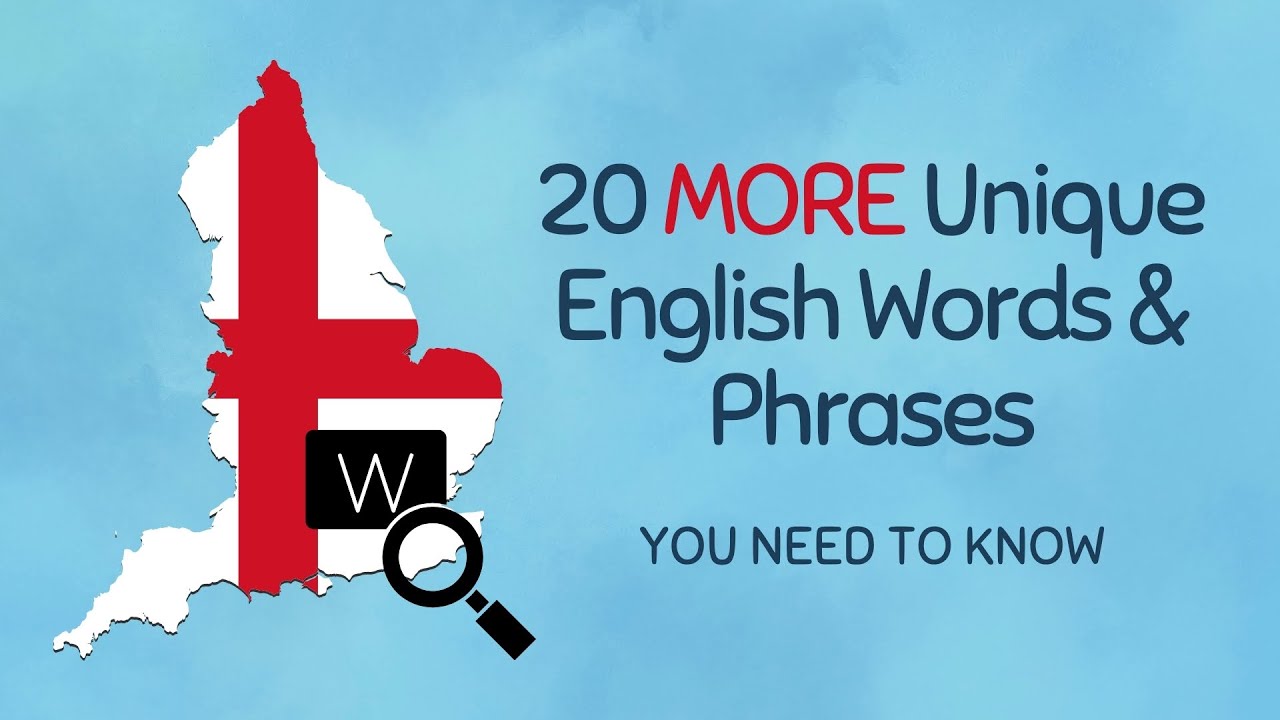 20 MORE English Words & Phrases You NEED to Know! - YouTube
