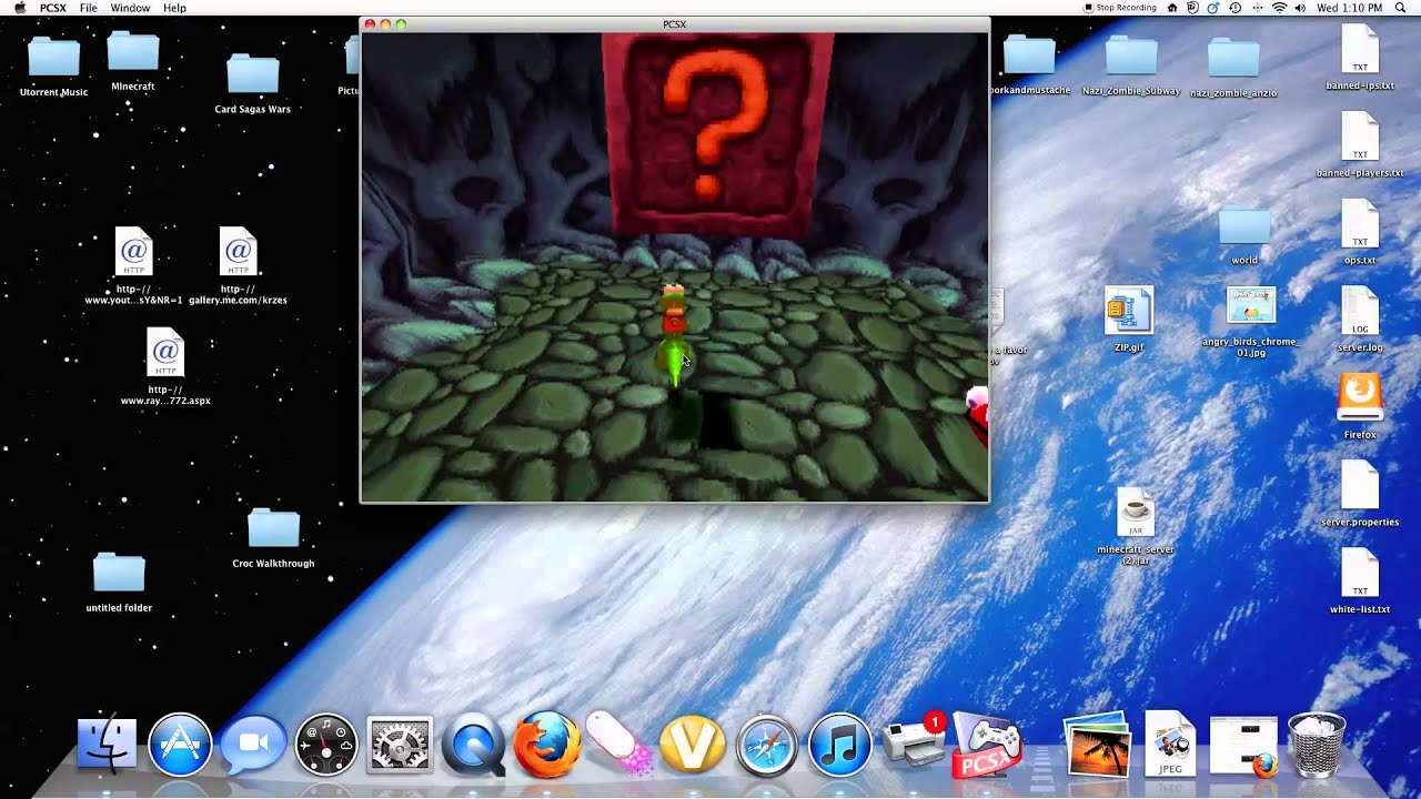 Playstation - Croc Walkthrough Test Video - YouTube