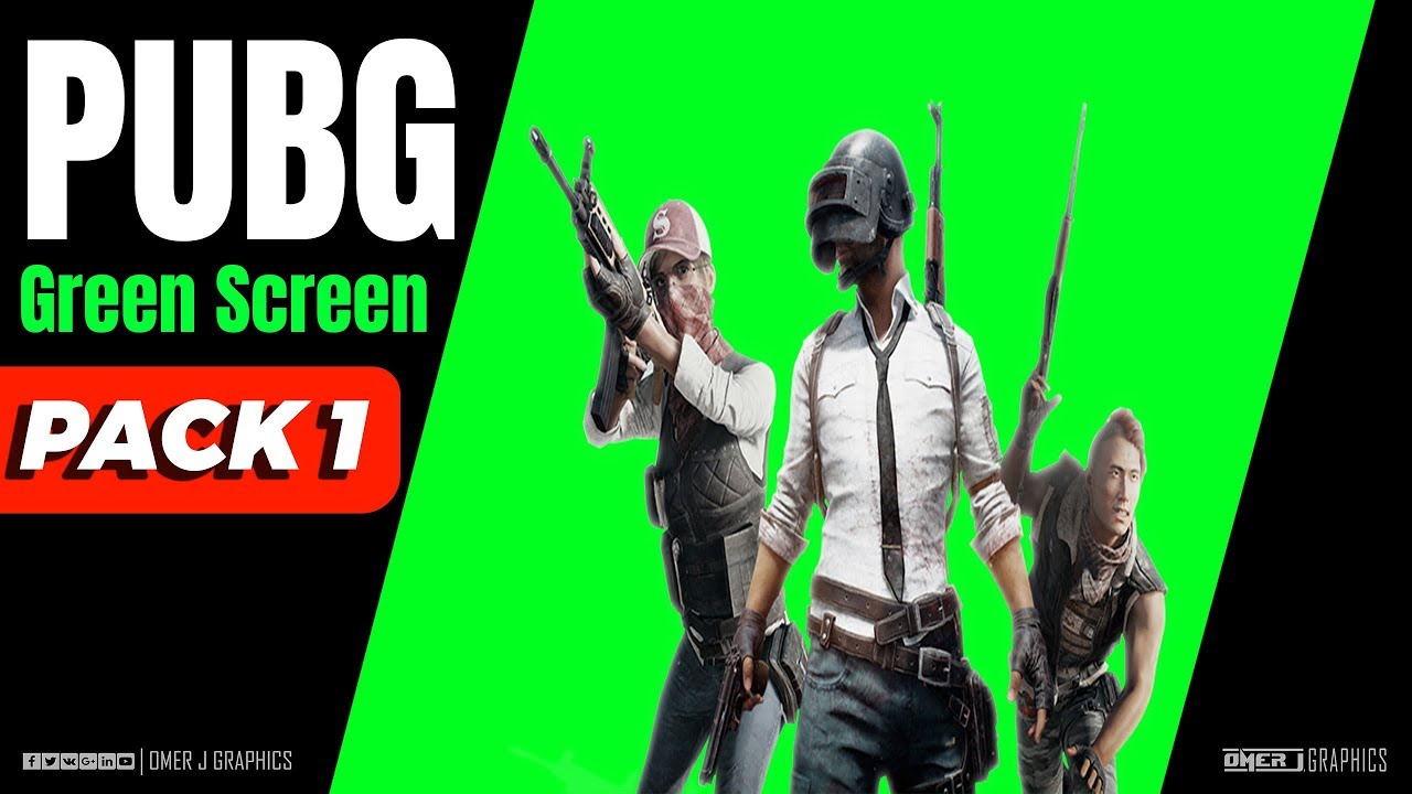 PUBG GREEN SCREEN | Green Screen Motion | Free Download | OMER J ...
